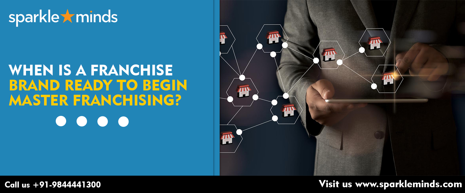 When is a franchise brand ready to begin master franchising in India?